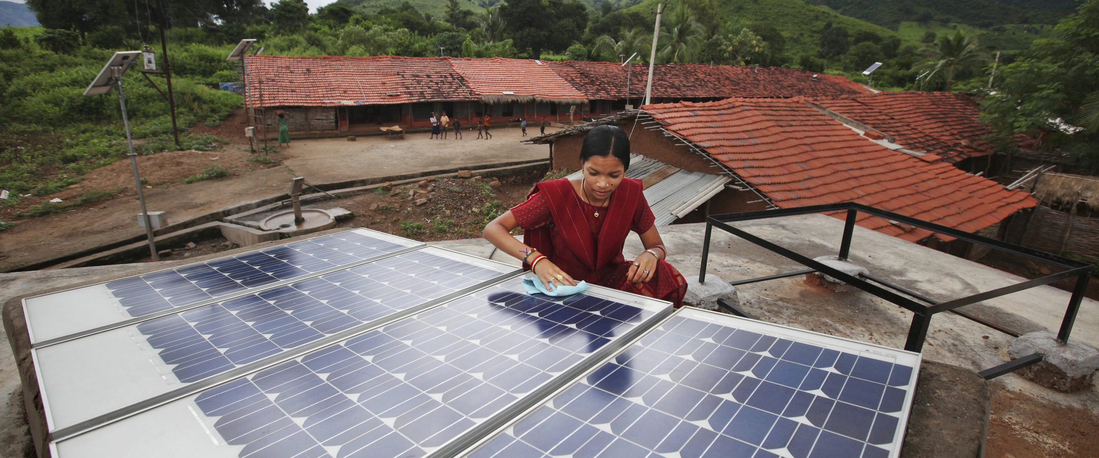 La energía solar impulsa la revolución de la energía limpia en India